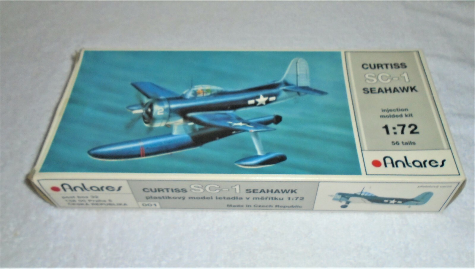 Anteras Models Curtiss SC-1 Seahawk Model Float Plane Kit # 001 -Sealed ...
