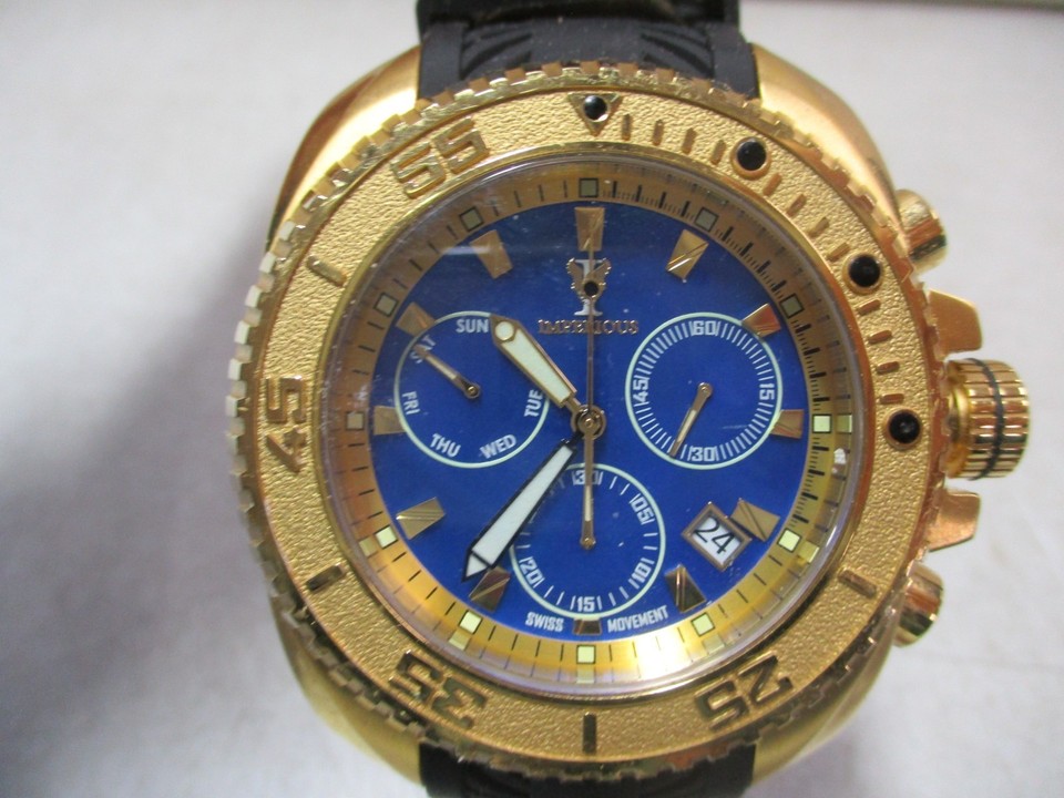 Invicta Imperious Gear Head Mens Watch Model IMP1133 | eBay