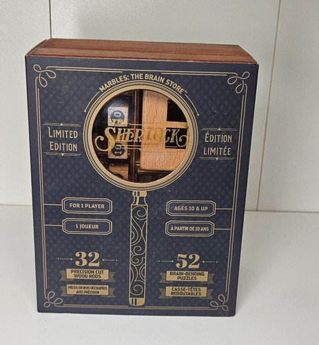 The Sherlock Puzzle Game From Marbles: The Brain Store Limited Edition ...