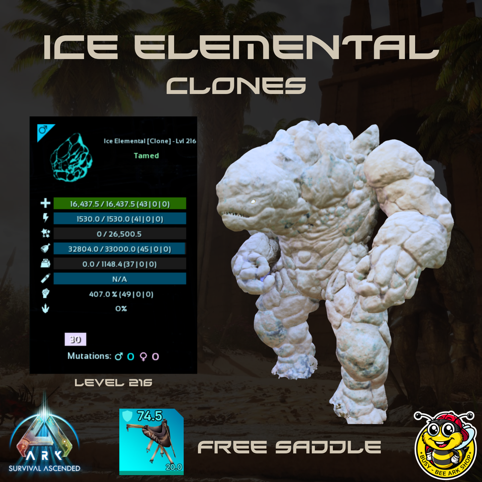 ARK Survival Ascended PVE PC/XBOX/PS5 ASA Rock Elemental Pack | eBay