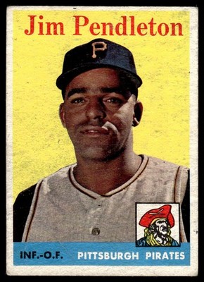 1958 Topps Jim Pendelton Pittsburgh Pirates #104 | eBay
