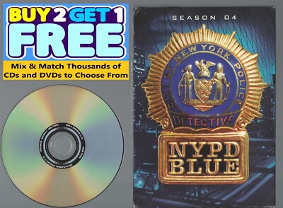 NYPD Blue (DVD) Replacement Disc Fourth Season 4 Disc 3 Single Disc ...