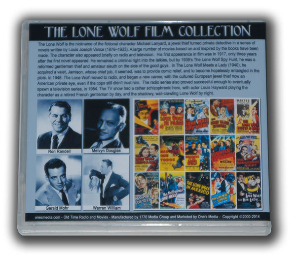 THE LONE WOLF FILM COLLECTION - 8 DVD-R - 15 MOVIES | eBay