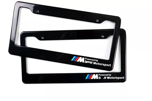 License Plate Frames Front Rear Braket For ALL BMW ABS M Performance ...