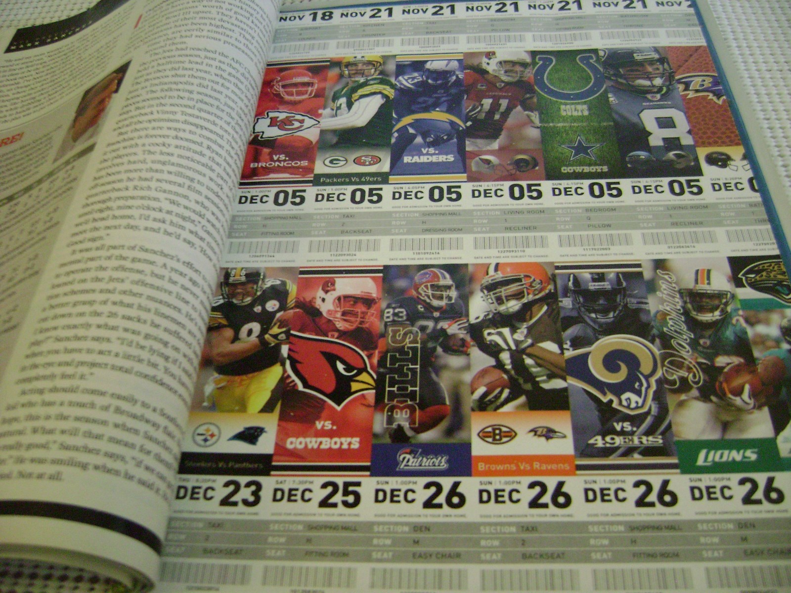 2010 SPORTS ILLUSTRATED magazine double iss. DREW BREES Mark Sanchez ...