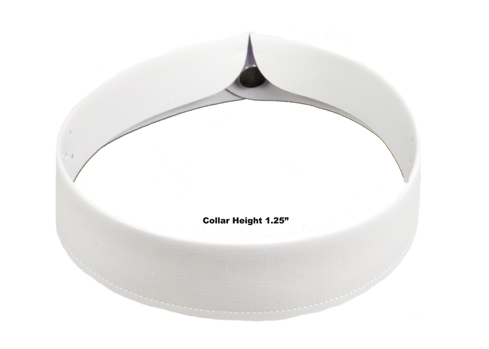 1.25" Height Pontiff Clerical Collar, Soft, Flexible, Catholic Priest ...