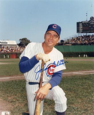 JOHNNY CALLISON CHICAGO CUBS DECEASED SIGNED AUTOGRAPHED 8X10 PHOTO W ...