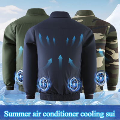 Summer Air Conditioning Protective Clothing Sun Protection Work Clothes ...