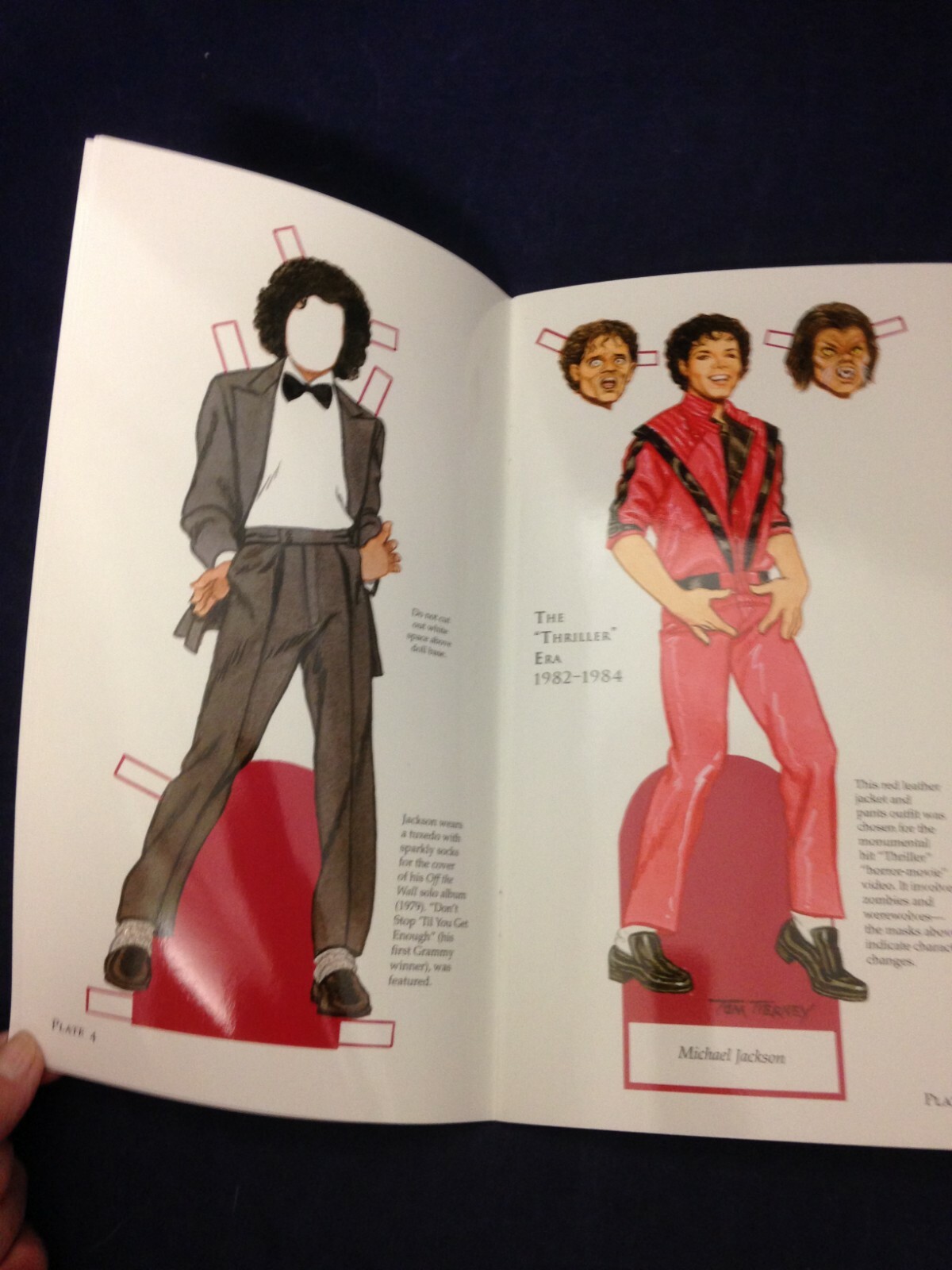 Michael Jackson Paper Dolls : Commemorative Edition 1958-2009 by Tom ...