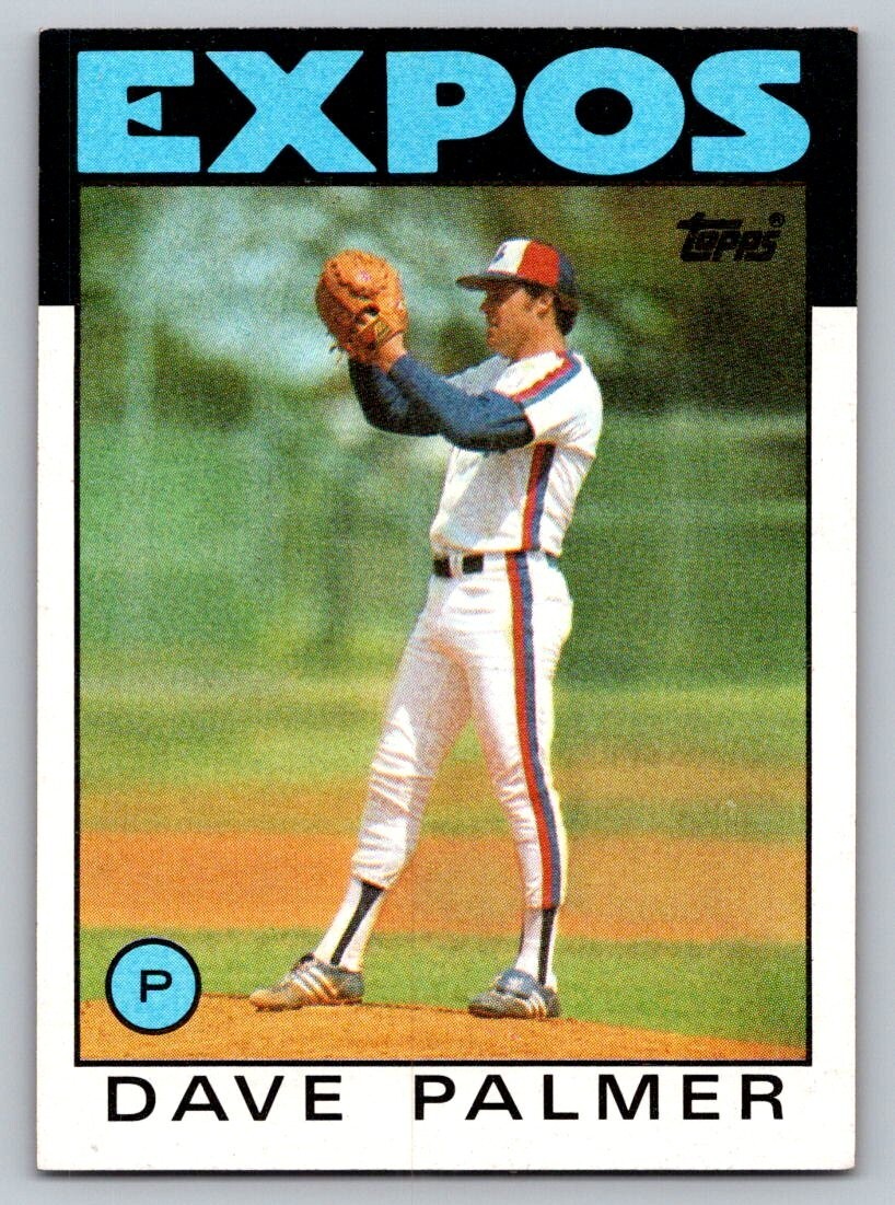 1986 Topps #421 Dave Palmer Montreal Expos | eBay