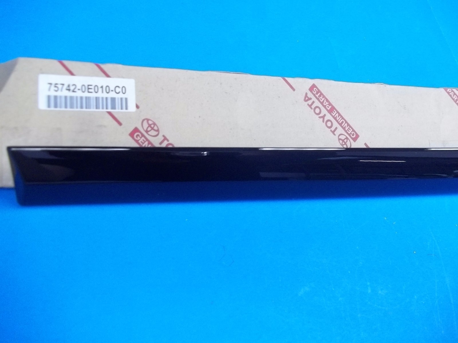 Genuine Rx350 Rx330 Rear Left Door Exterior Side Moulding (Black) 75742 ...