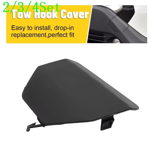 2/3Set Front Bumper Towing Tow Hook Hole Eye Cover Cap For Toyota ...