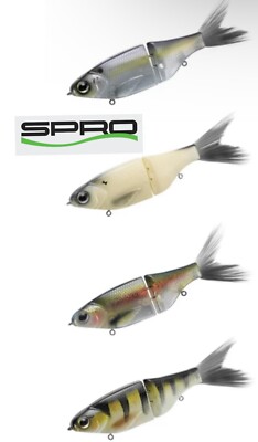 SPRO KGB CHAD SHAD 180MM GLIDE BAIT SELECT COLOR STRIPER BASS ...