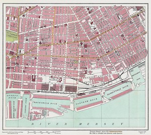 Toxteth Dock - Liverpool 1928 Series, Sheet 15 - Large Map Reprint | eBay