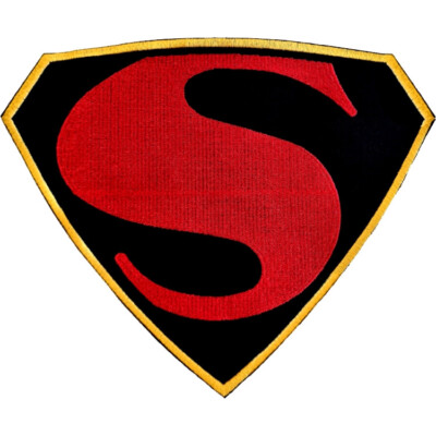 Superman Max Fleischer Embroidered Big Patch Chest Logo Cosplay | eBay