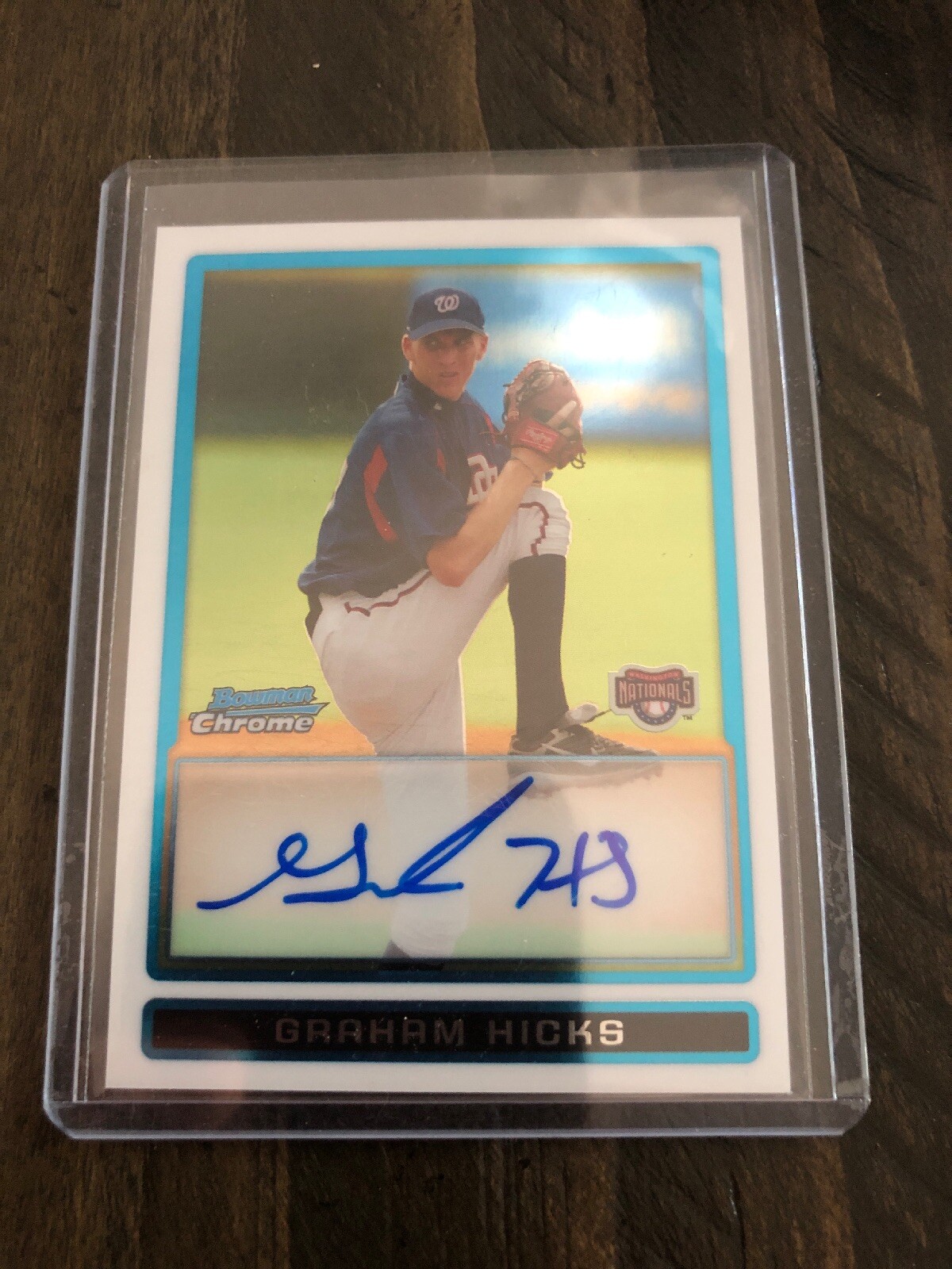 2009 Bowman Chrome Prospect Autograph Graham Hicks #BCP98 | eBay