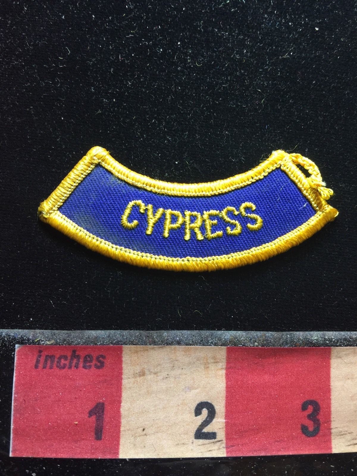 CYPRESS Tab Patch ~ City In California USA and/or The Country Of Greece ...
