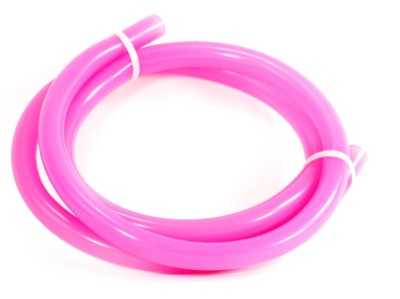 PINK PETROL FUEL HOSE 5MM MOTORCYCLE QUAD MOTORBIKE ROLLER COMPETITION ...