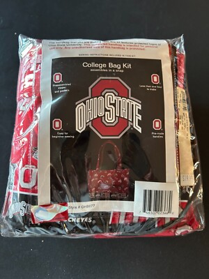 Ohio State OSU Buckeyes College Purse Kit - Sewing - Quilting ...