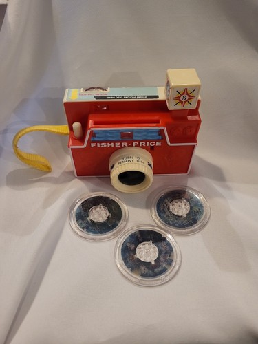 2011 FISHER PRICE Changeable Picture Disc Camera Toy 3 discs | eBay