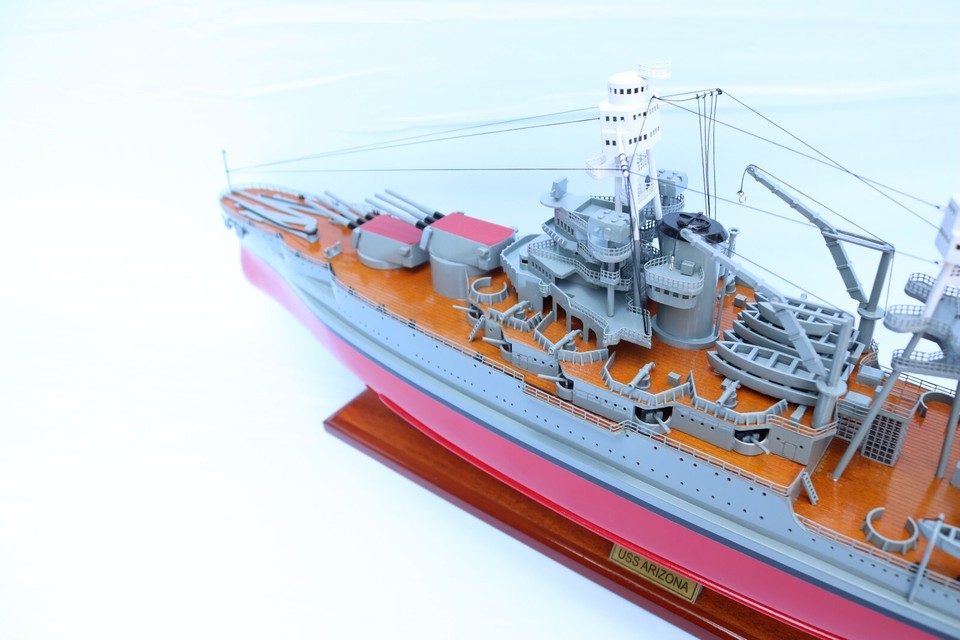 36.2" USS ARIZONA BB-39 battleship model 92cm - Uss Arizona Model Ship ...