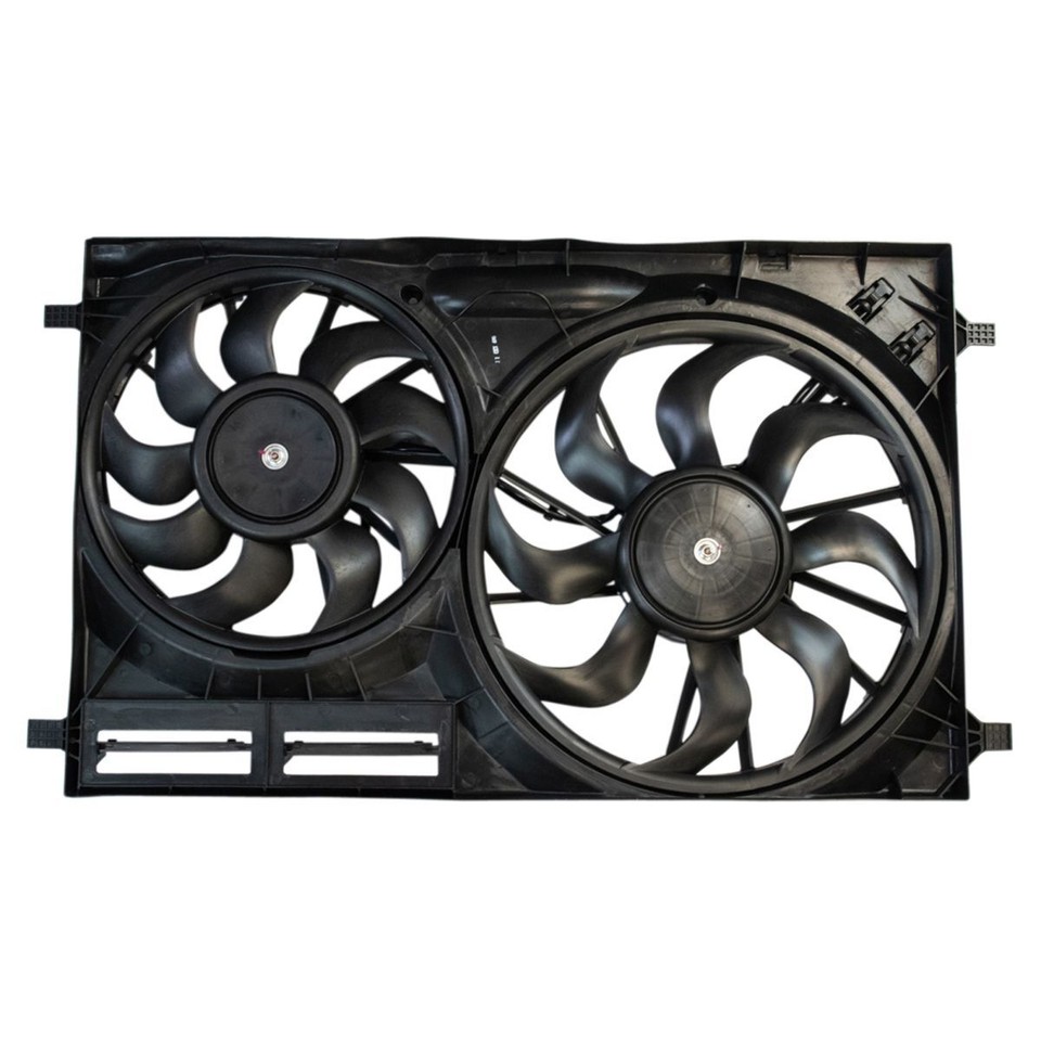 Engine Radiator Dual Cooling Fan Assembly for Ford Transit T150 T250 ...