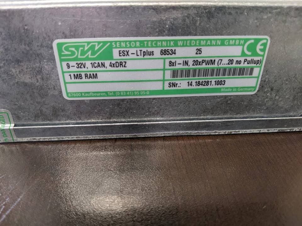 STW ESX-LT PLUS Digital I/O Module Controller PLC CAN bus Machines ...