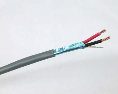62FT Wavenet 2 Conductor 18 Gauge Shielded Cable, CM Rated ~ 2C 18AWG ...