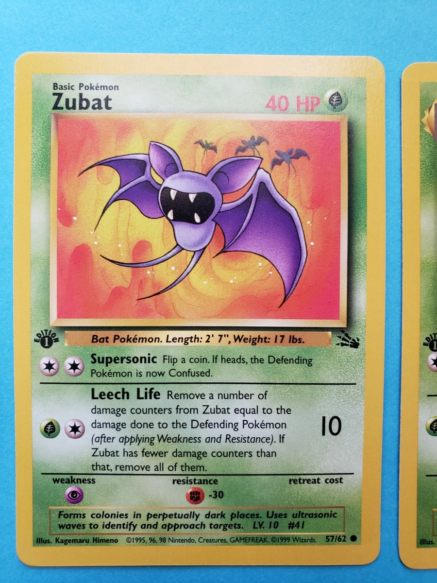 Zubat Evolutions