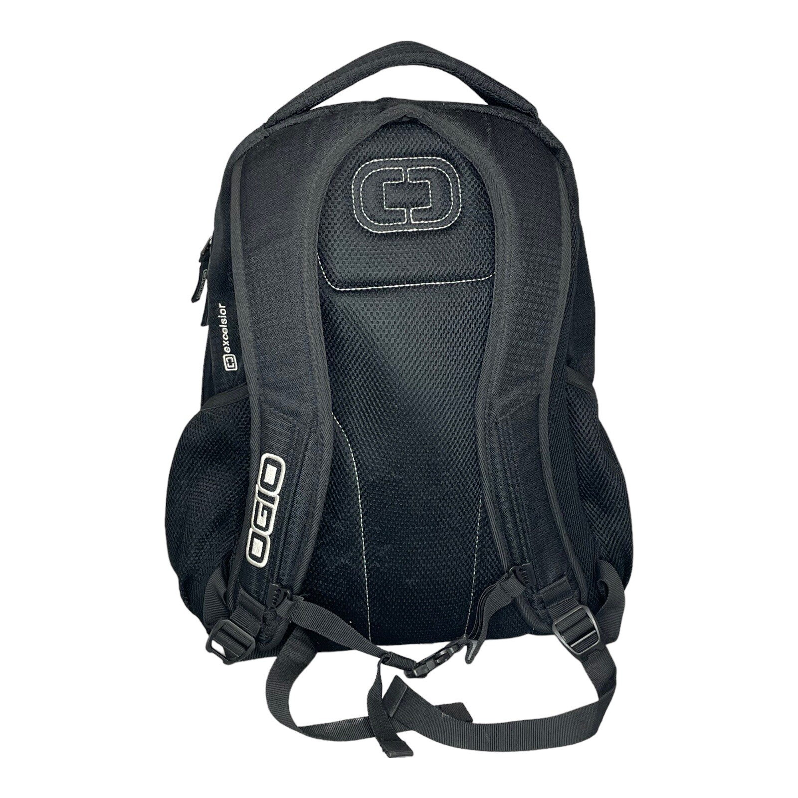 OGIO Padded Laptop Backpack Travel 17X15" Black With Logo Has a Lot of ...