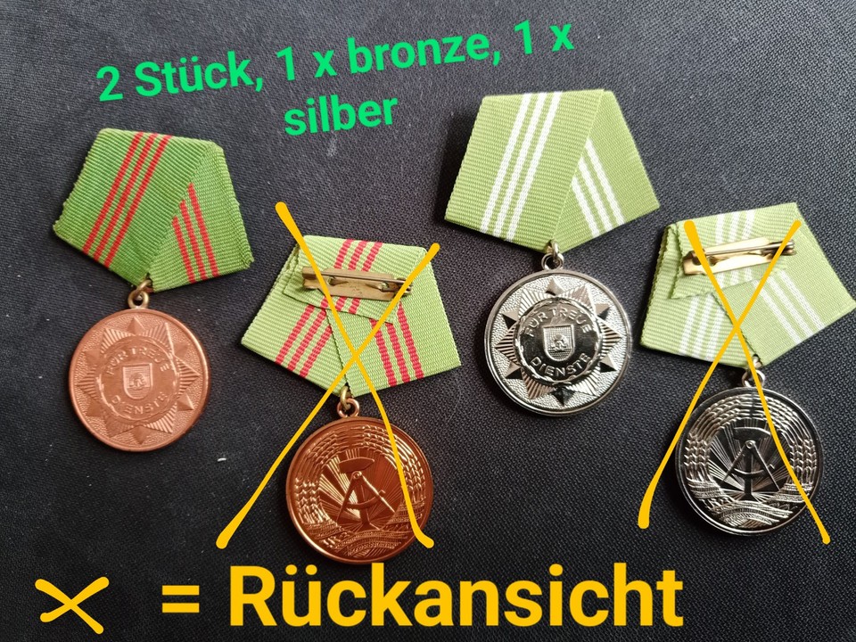 DDR Orden STASI VOPO Volkspolizei East German Police Prison Medal GDR ...