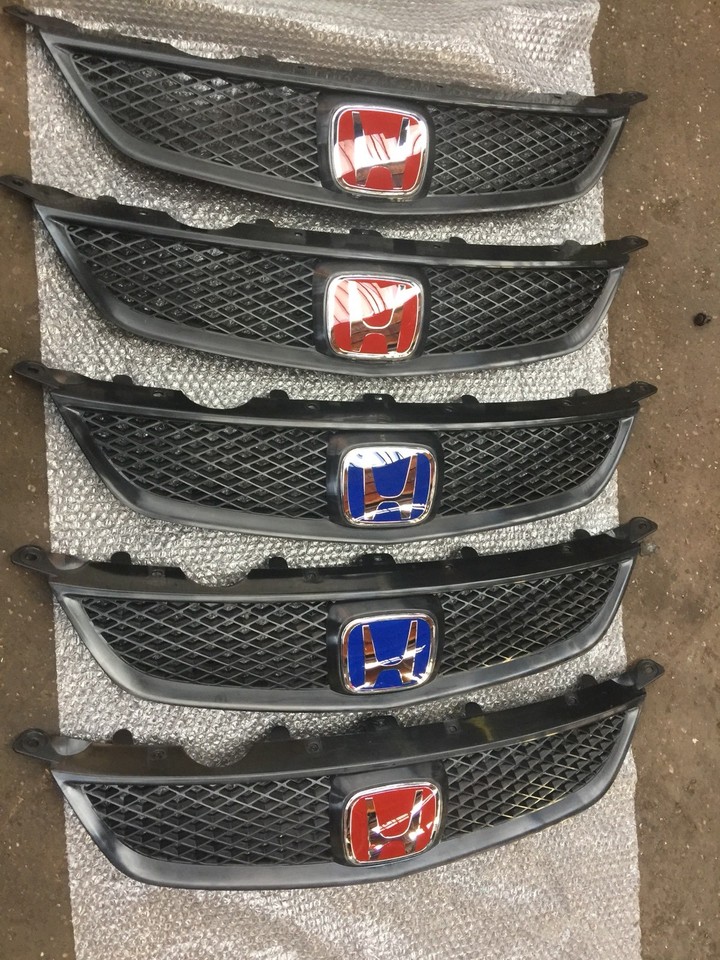 GENUINE HONDA CIVIC TYPE R EP3 FACELIFT FRONT GRILL 2004-2005 | eBay