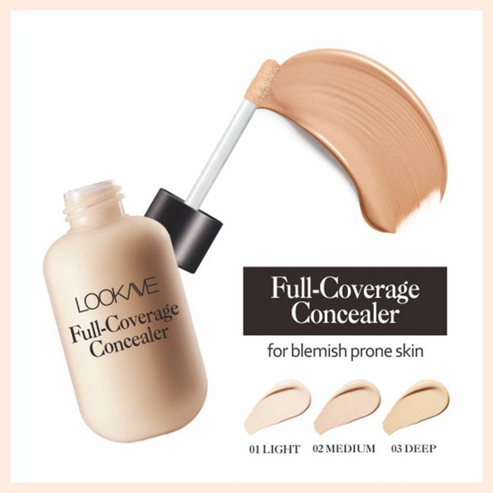 &Full Cover Liquid Concealer Cream Makeup 12ML Face Foundation ...