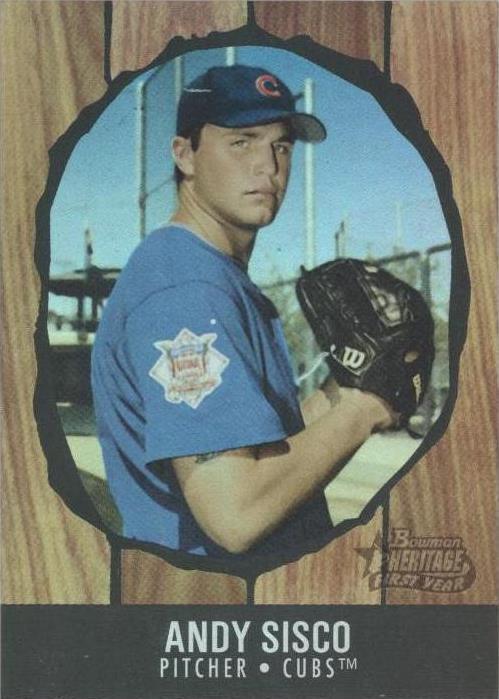 2003 Bowman Heritage - Andrew Sisco #208 Rainbow First Year for sale ...