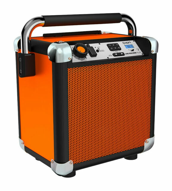 ION Audio Job Rocker Plus Ipa74 Portable Heavy-duty Jobsite Speaker for ...