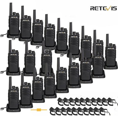 20Pack Retevis RT68 FRS Walkie Talkies 1200mAh 2W Two Way Radio For ...