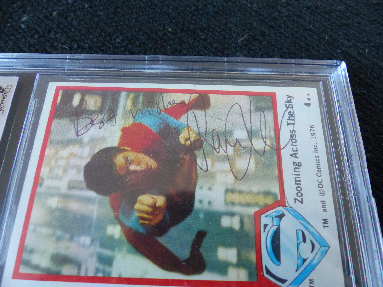 PIERRE SPENGLER signed Autograph 1978 SUPERMAN Christopher Reeve ...