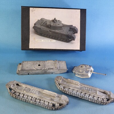 Metal model kit tank 20/203B Churchill Mk VIi | eBay