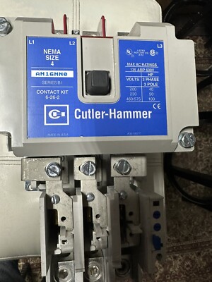 Eaton Cutler Hammer AN16NNOA Size 4 110-120V Coil Starter AN16NNO New ...