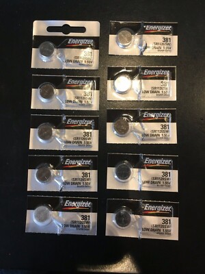 381 Energizer Batteries 10 Pk | eBay