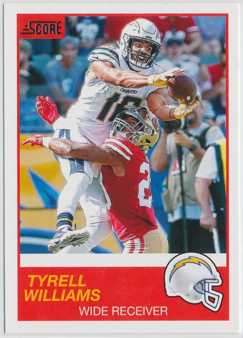 2019 Score - #29 Tyrell Williams for sale online | eBay