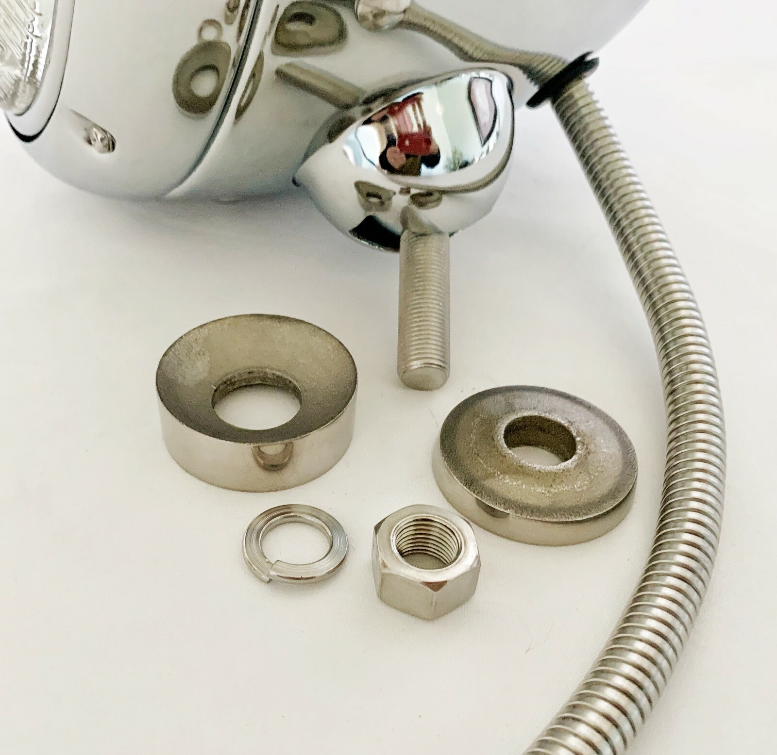 Guide 682-C Style Headlamps Halogen w/ Amber LED Clear Top Light ...