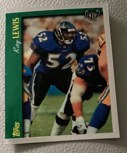 2010 Topps Chrome 1997 Ray Lewis Rookie Reprint Card-#239-Baltimore ...