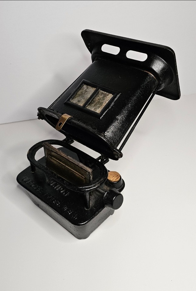 Antique Union Sad Boy Heater | eBay
