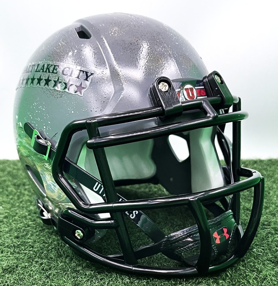 CUSTOM RIDDELL SPEED MINI FOOTBALL HELMET - UTAH UTES 2021 | eBay