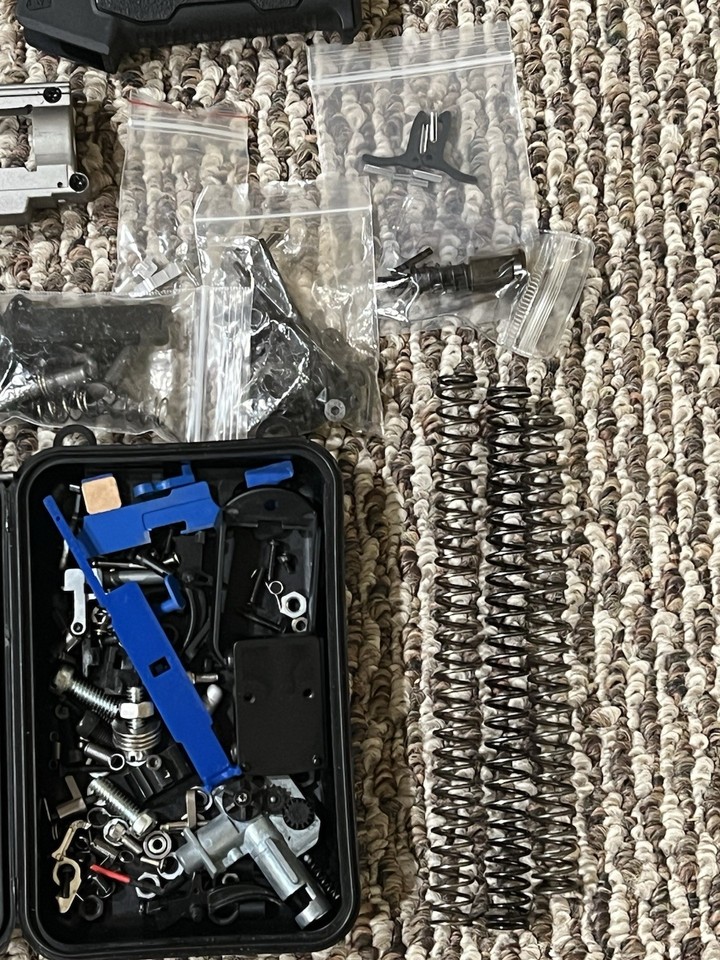 Airsoft Boneyard Parts Lot Gearboxes, Motors, Springs, Upper & Lower ...