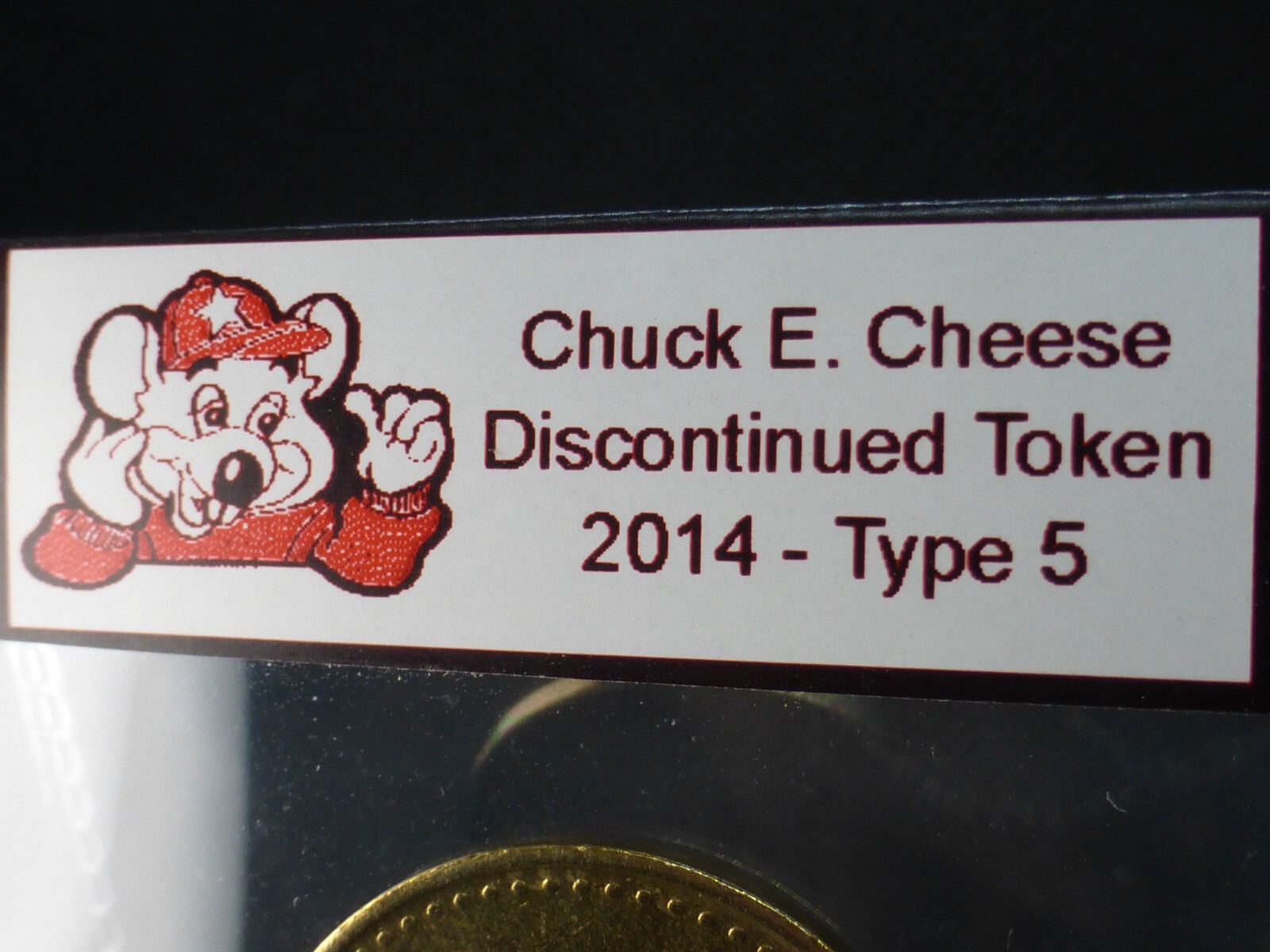 Chuck E. Cheese Token, Type 4 (1995-2013) Chucky Cheese's CECrelics Buy ...