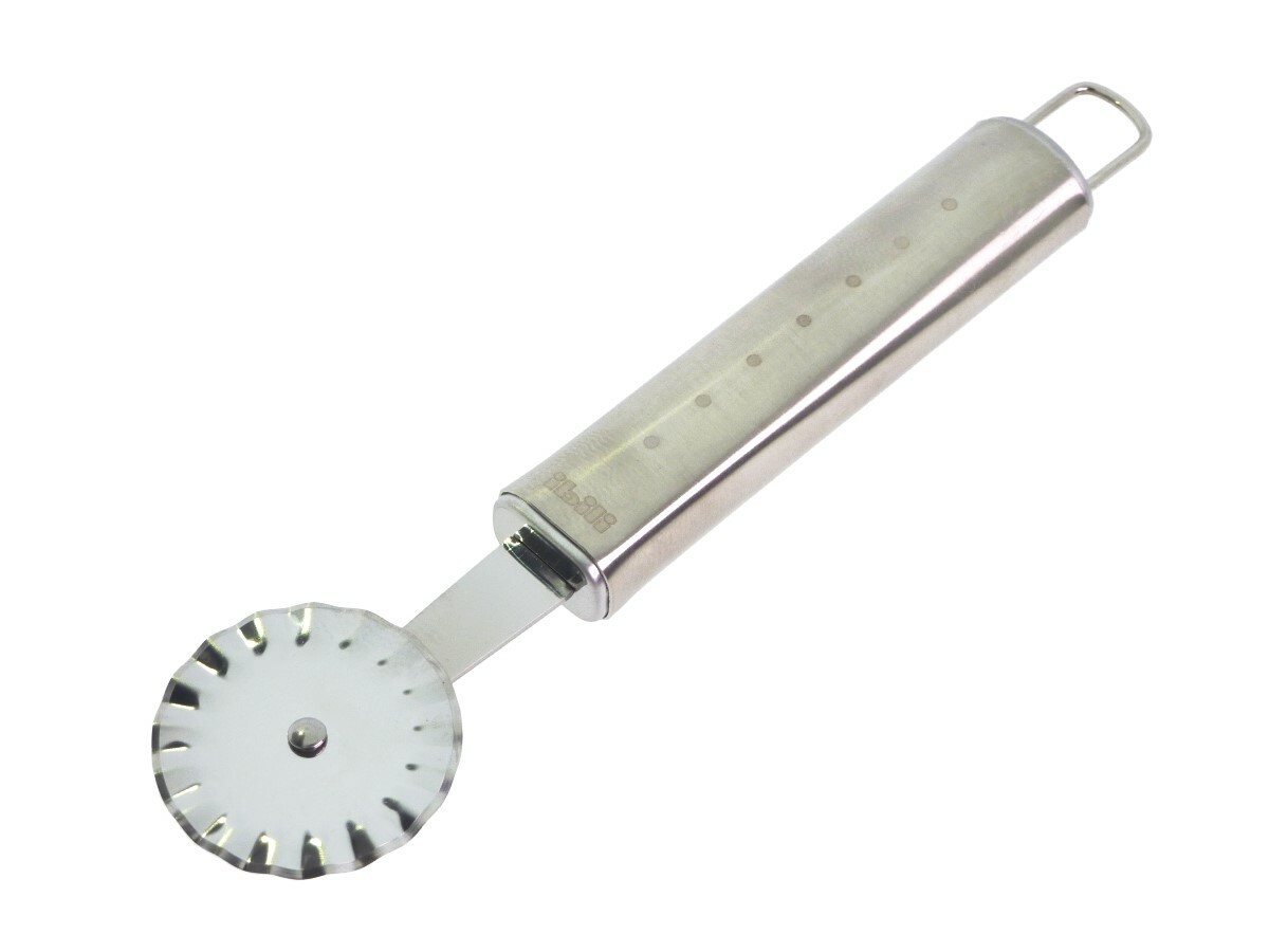 TEIGRAD Intense 18 cm Ø 4 cm EDELSTAHL ibili TEIGRÄDCHEN TEIGSCHNEIDER ...