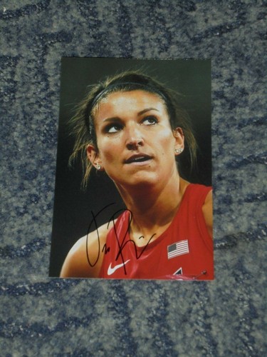 JENNA PRANDINI - OLYMPIC ATHLETE -- POSTCARD PHOTO SIGNED. (4) | eBay