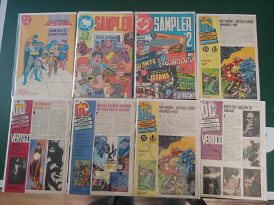 Lot of 8 DC Comics Direct Currents & SAMPLER Vintage Comic Books | eBay